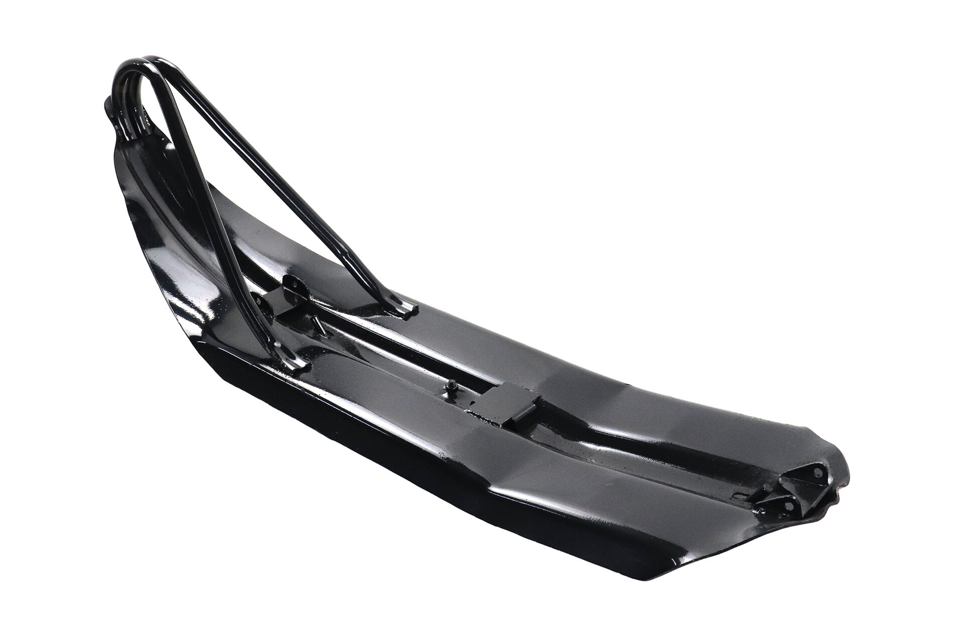 Лыжа Буран 300мм (широкая) Н/О с загибом, для движения задним ходом