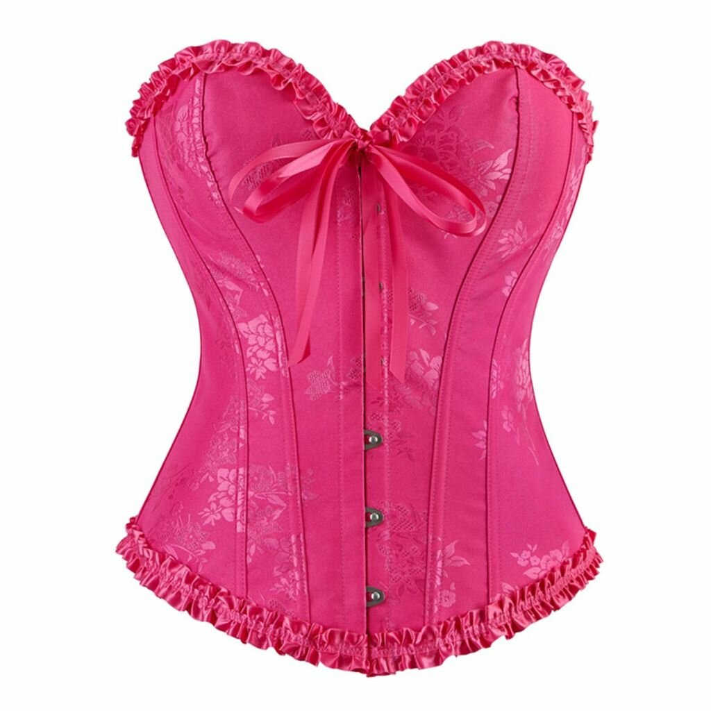 Корсет корсет-розово-Красный-S