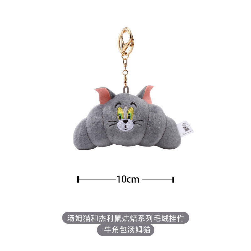 Мягкий брелок-игрушка Том и Джерри, милый брелок Том и Джерри, забавная кукла Том и Джерри, подарок на день рождения.
