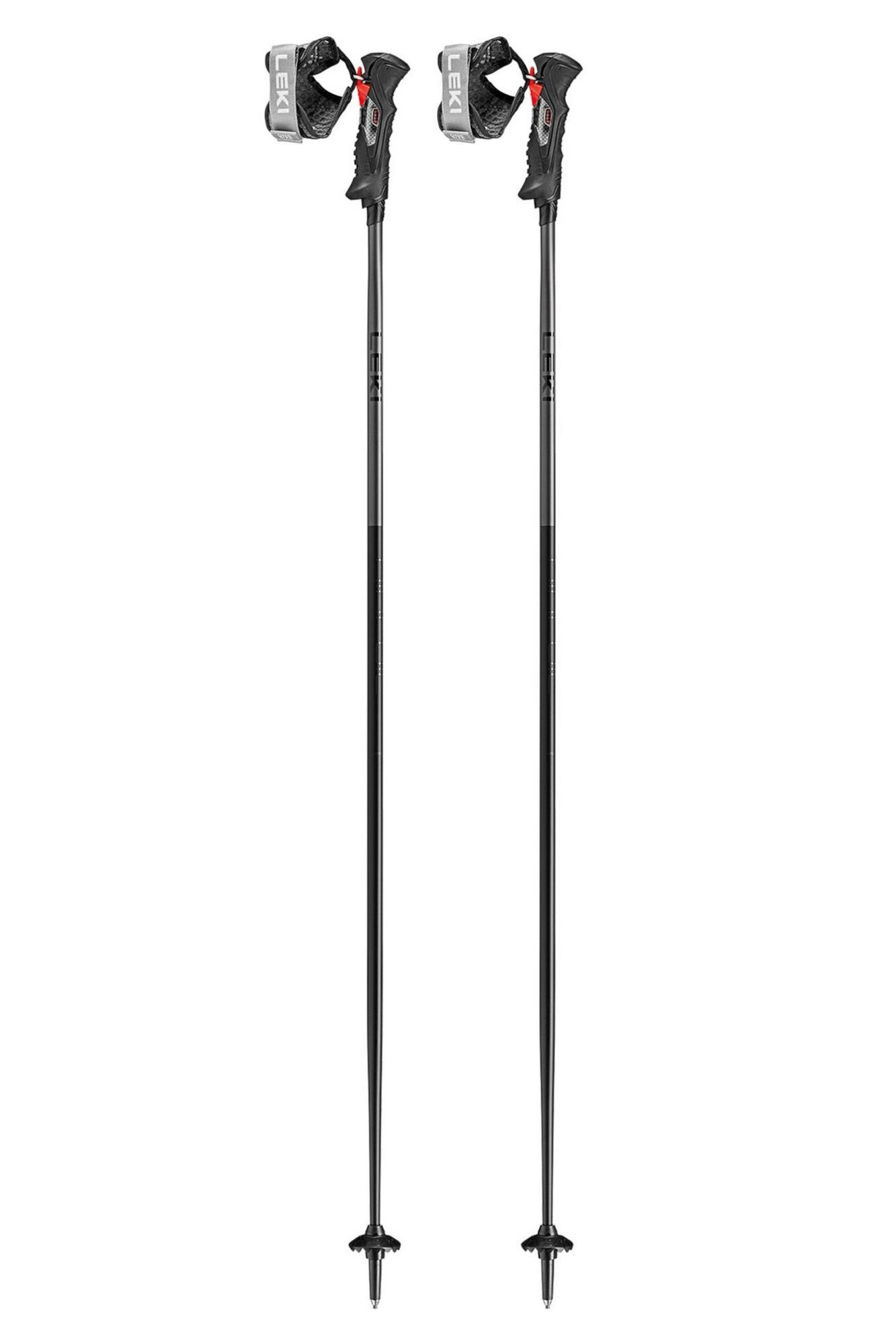 Горнолыжные палки LEKI Airfoil 3D Black/Dark Anthracite (см:115)