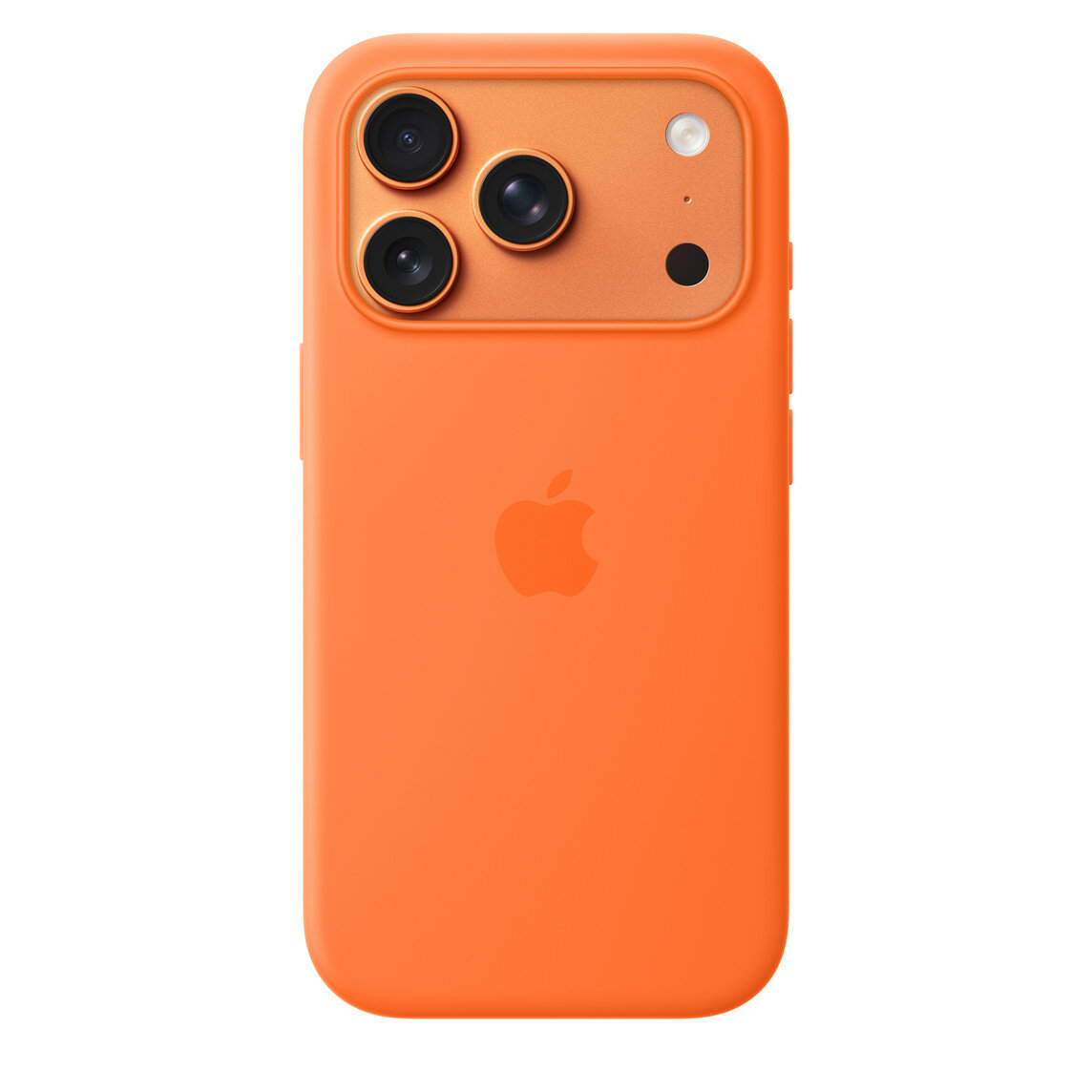 Чехол силиконовый Apple для iPhone 17 Pro Silicone Case with MagSafe - Orange / Оранжевый (оригинал)