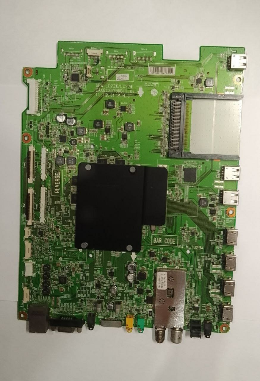 Материнская плата (GP4 LD22/LC22 EAX64307906 (1.0) (BAR CODE G4_M_TU234) телевизора LG (42LM669S-ZC)
