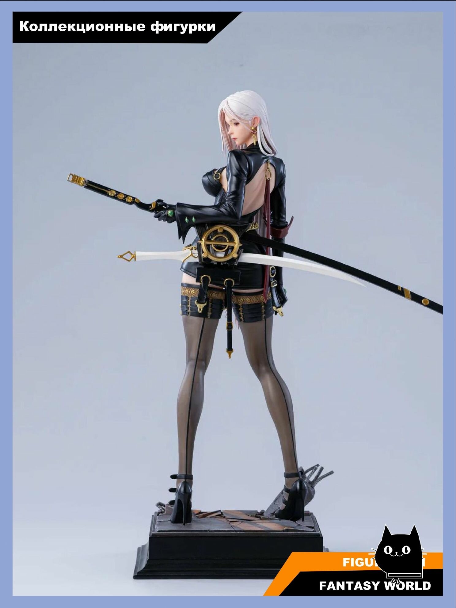 Эксклюзивная фигурка Blade Girl 1/6 в черном костюме от DreamHouse Studio