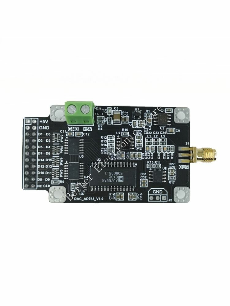 AD768 16-бит 30MSPS ЦАП модуль - Высокоскоростной преобразователь для генерации сигналов