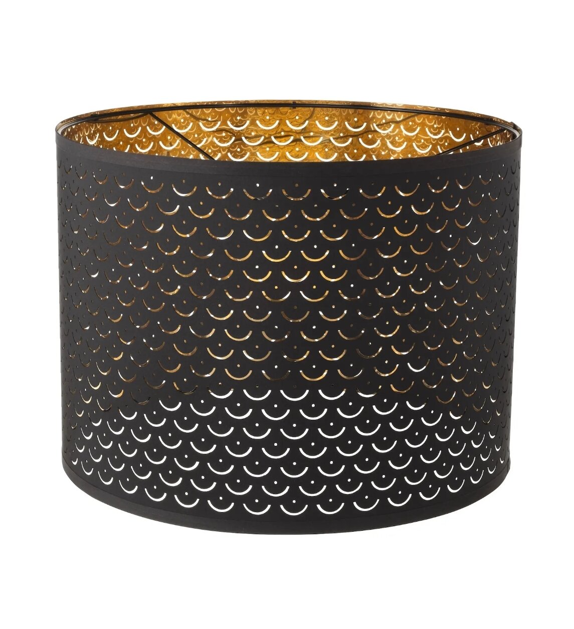 IKEA NYMO Абажур сотовая структура 44CM Balck , абажур с пористой структурой