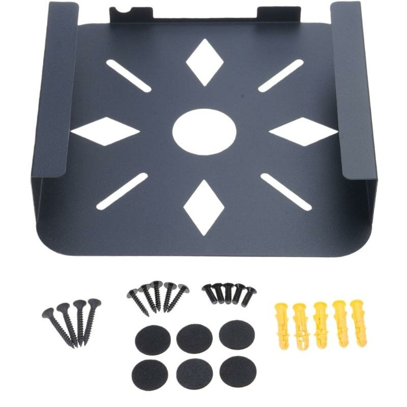 Компьютерная мини-стойка из мягкой стали для установки под стол