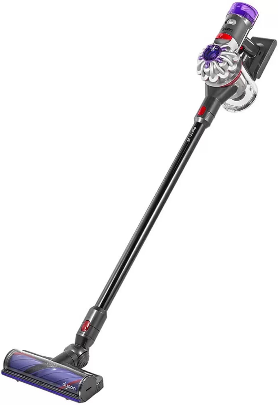 Пылесос Dyson SV25 V8, серый, вертикальный, с фильтром тонкой очистки