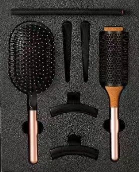 Расческа Dyson Style Cushion Comb, широкозубая расческа, антистатическая массажная расческа, набор в подарочной коробке, праздничный подарок