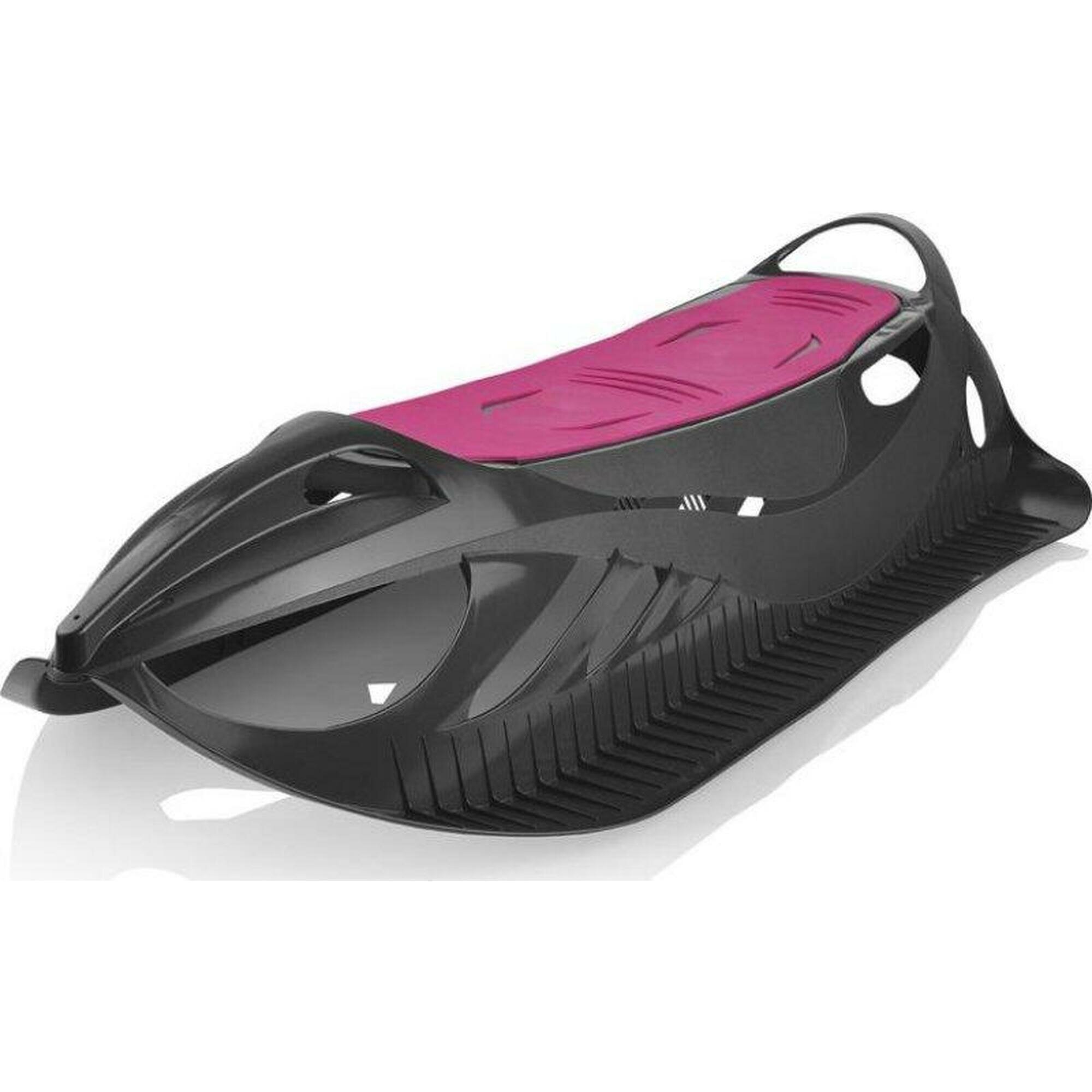 Decathlon Детские санки gizmo riders Plastkon Neon Grip Monster Цвет: Розовый