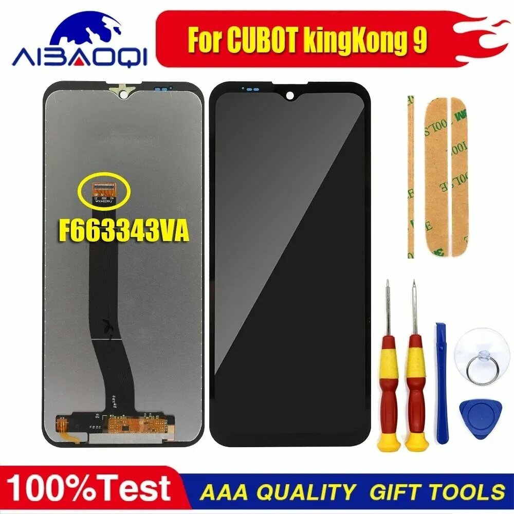 Новый ЖК-дисплей с сенсорным экраном в сборе для Cubot King Kong 9