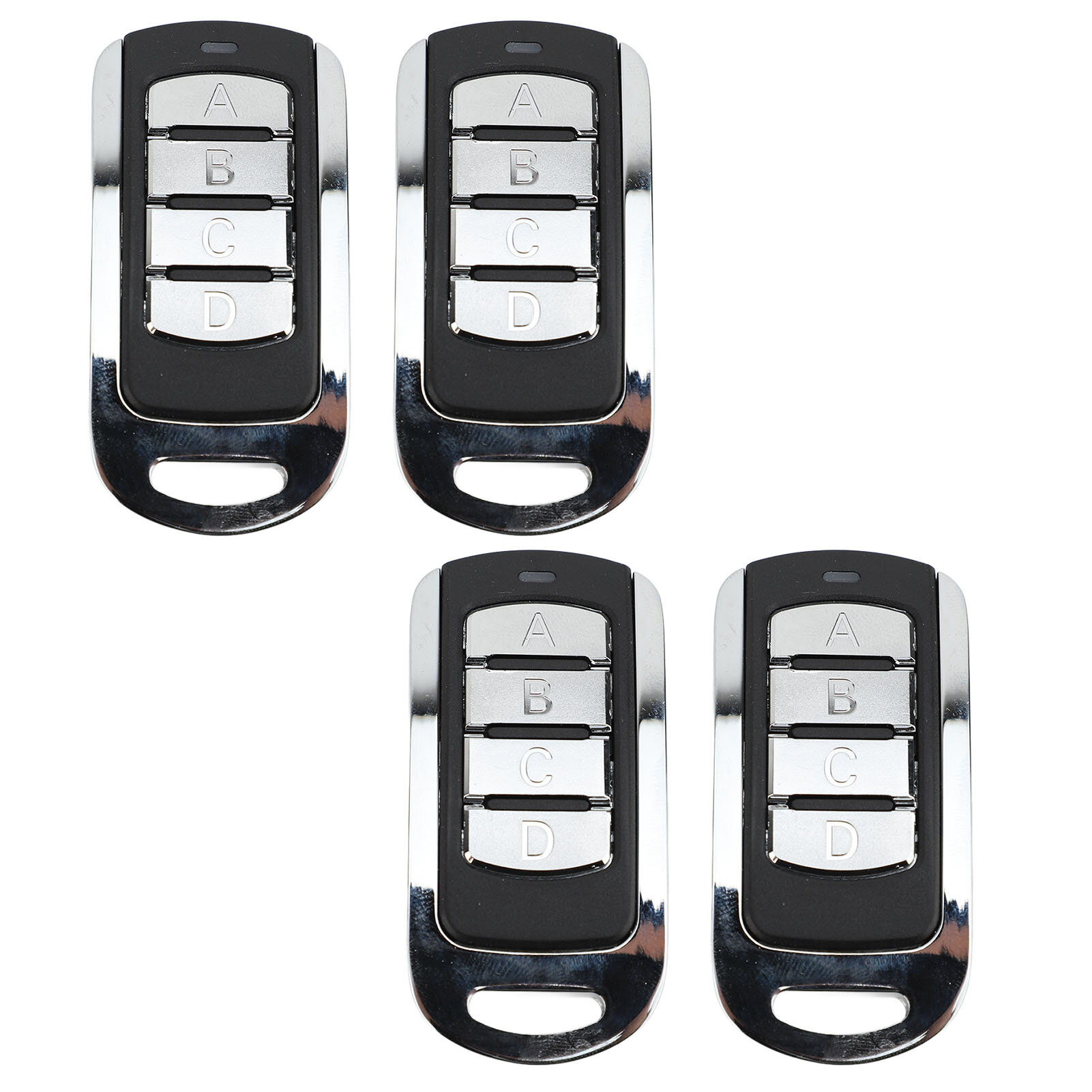 Пульт дистанционного управления с полным диапазоном частот 250–913 МГц, 4 кнопки, высокостабильный, для управления гаражными воротами, беспроводное управление, для домашней безопасности, 4 шт.