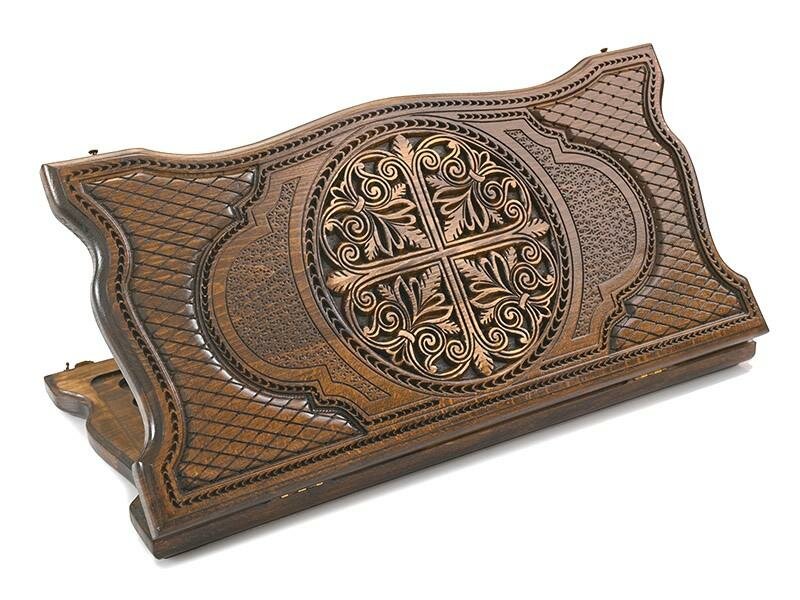 Нарды резные "Армянский узор 4" 60, Ustyan 62411 Ustyan