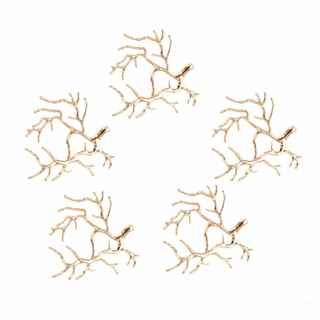 Медные подвески-ветви для украшений, Золото