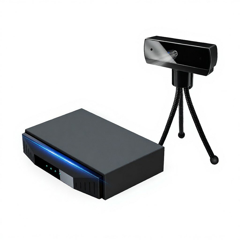 Creality 3D Printer Monitor Smart WiFi Box with Camera HD 1080P Remote Control Cloud Slice Cloud Print Real-Time Monitor APP Compatible with Creality 3D Printers CR-10 Ender-3 Ender-6