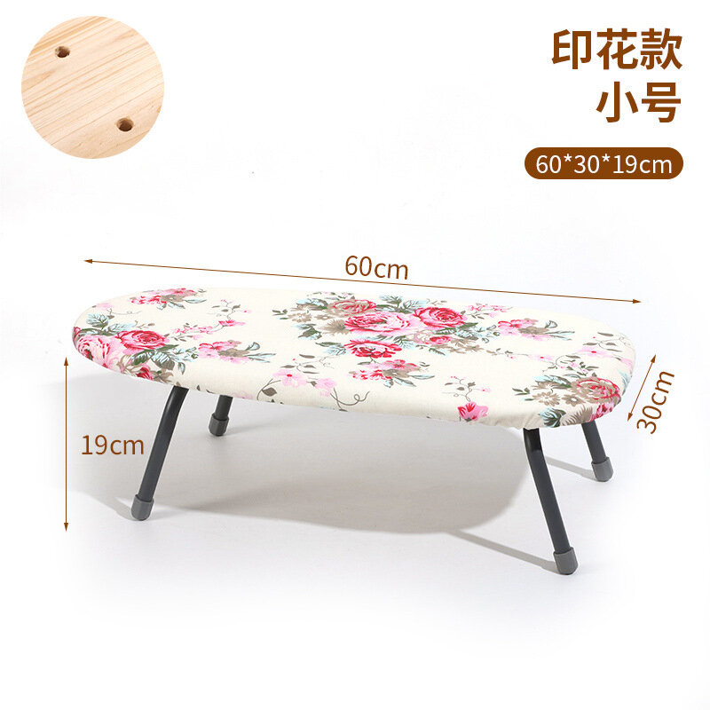 Гладильная доска из массива дерева, настольная гладильная доска, чехол из не выцветающей ткани, чехол для гладильной доски, заменяемый чехол для домашнего использования