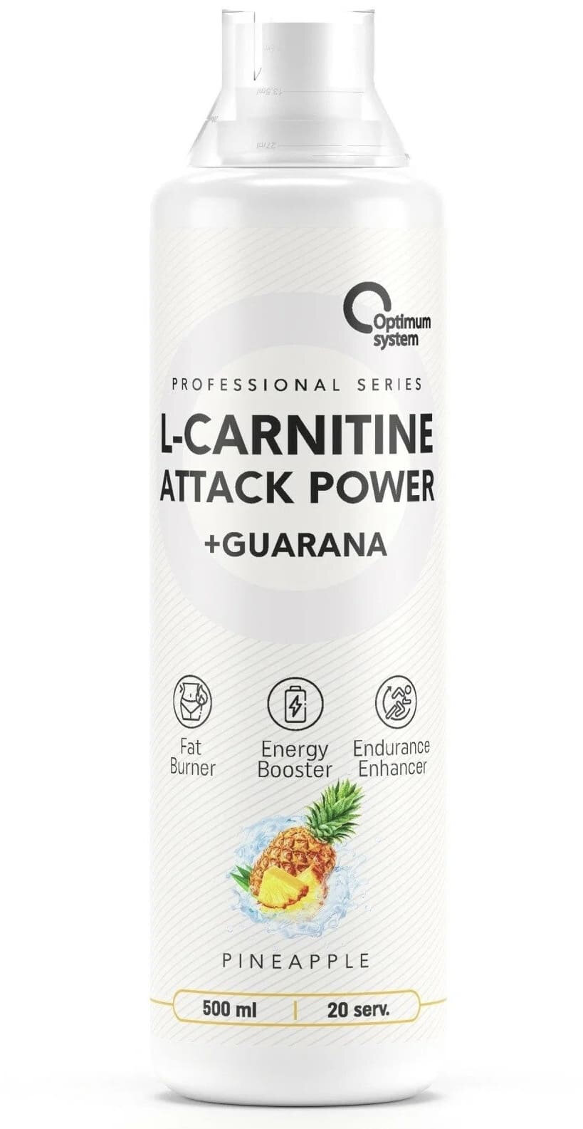 Optimum System L-CARNITINE Attack Power 500 мл. (Вишня)