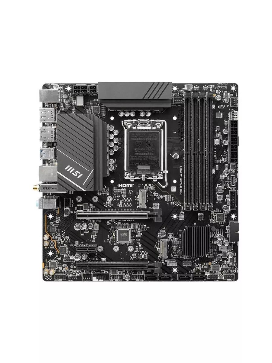 Материнская плата PRO B760M-A WIFI Soc-1700 Intel B760