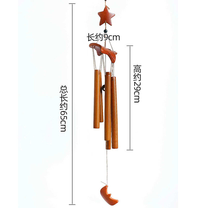 Ручные бамбуковые колокольчики от производителя, подвески-колокольчики в античном стиле, уличные колокольчики из бамбуковых трубок в китайском стиле, изготовленные из бамбука.