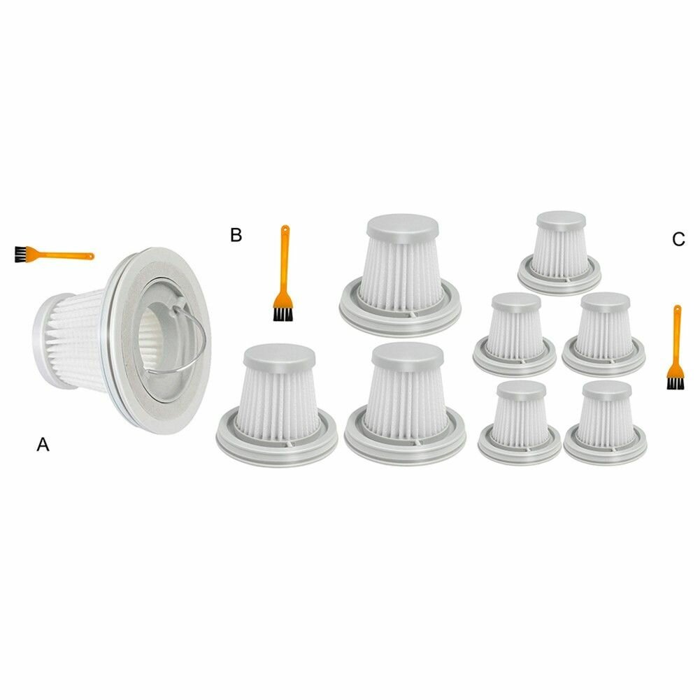 OZ-CCTB-Оригинальный фильтр HEPA для пылесоса XIAOMI MIJIA Handy Vacuum Cleaner Mini Wireless Car Handheld Vacuum Filters Spare Parts Cleaning Brush