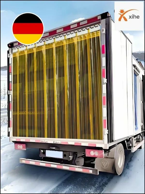 ПВХ завеса , Ветрозащитная и морозостойкая дверная штора,-40 не жесткий, Ширина каждой детали 15 см. подходит для рефрижераторов и холодильных камер