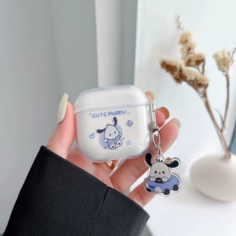 Защитный чехол для Huawei Freebuds SE 2 с рисунком Драйвинг Дог и подвесным аксессуаром, совместимый с наушниками