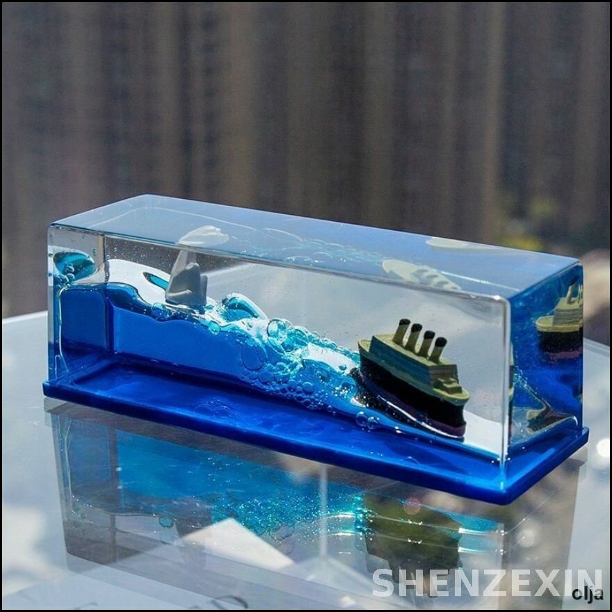Коллекционная модель корабля, дрейфующая бутылка, Титаник/RMS Titanic Drift Bottle, украшение для рабочего стола