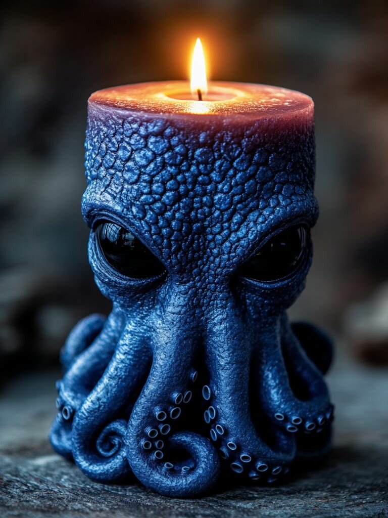 Силиконовая форма для свечей