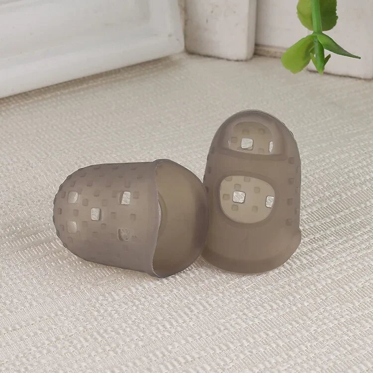 Силиконовые защитные накладки для пальцев гитары 4 шт. XS-Grey