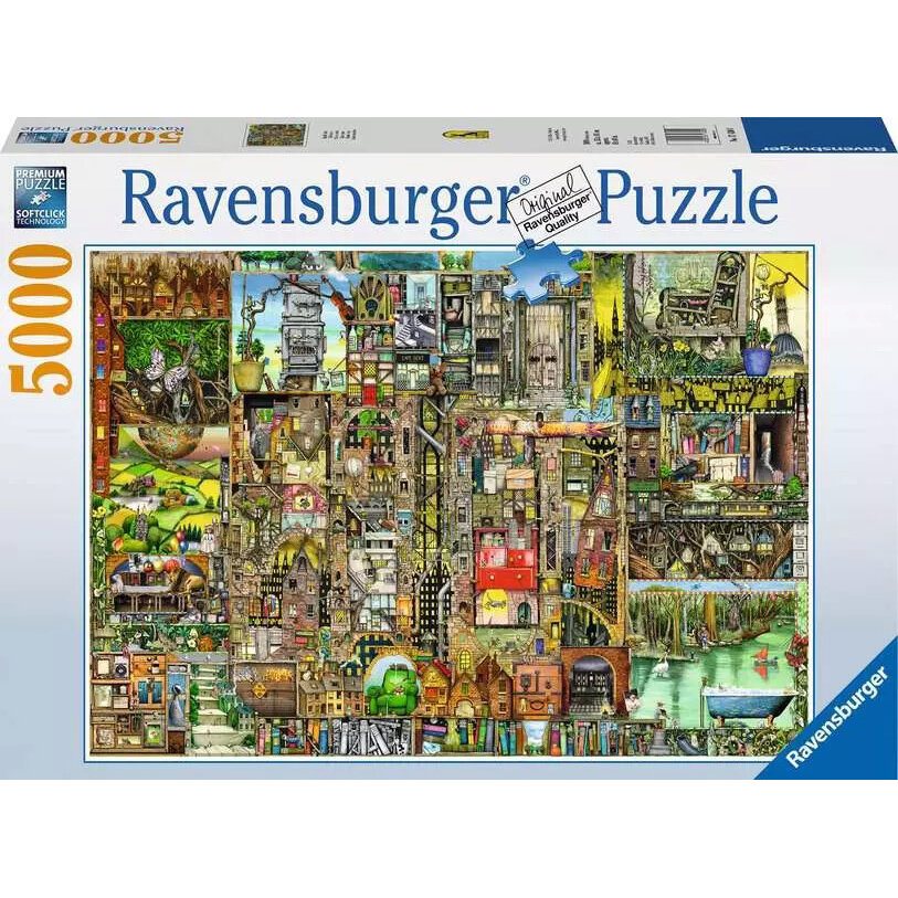 Пазл Ravensburger 5000 Причудливый город, арт.17430, классический