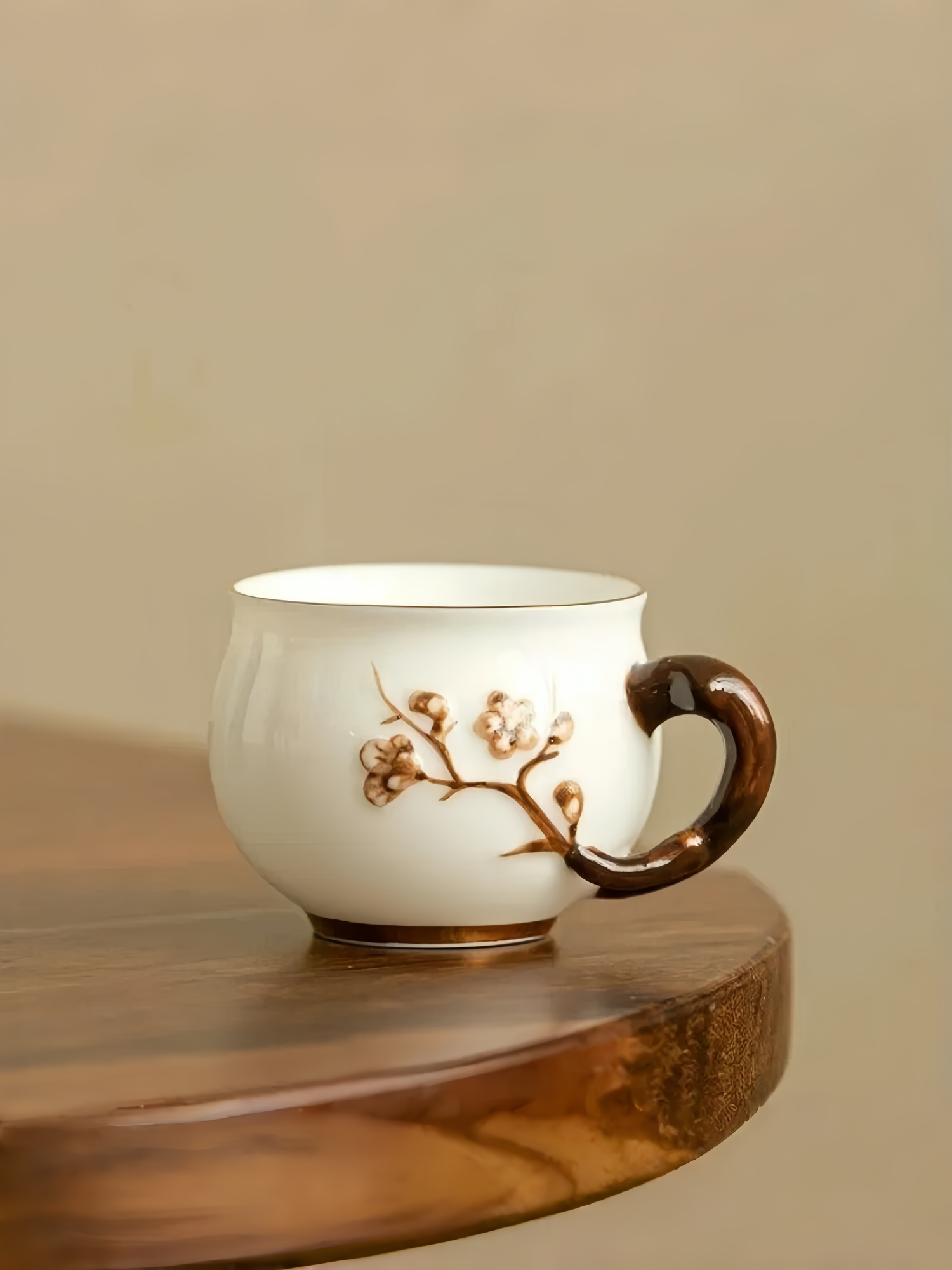 Чашка ZARA HOME "Всписках", керамика, с геометрическим рисунком, 80мл