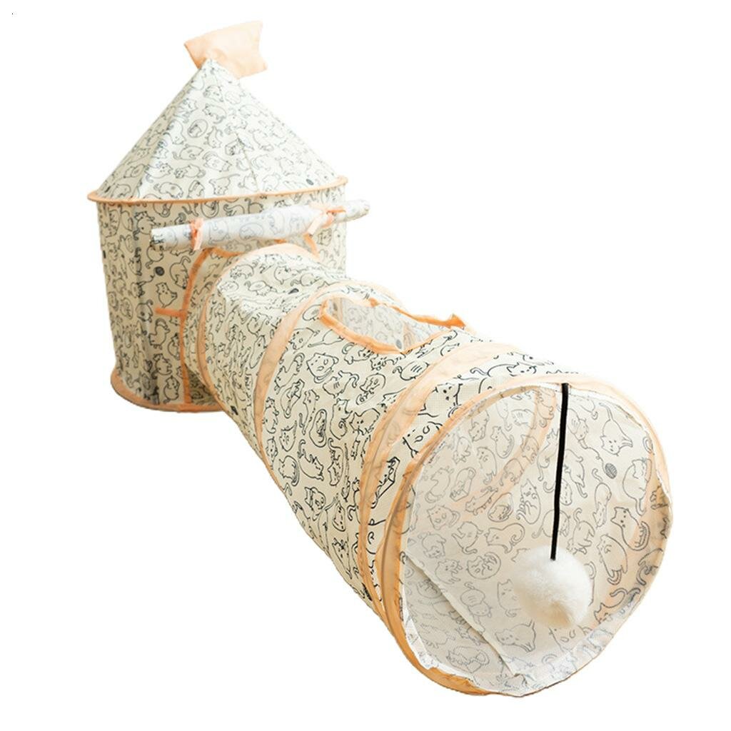 Кошачий тоннель-труба, Черный кот