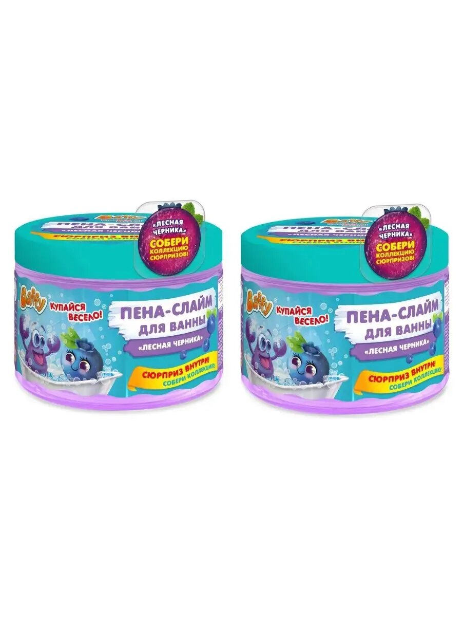 Пена-слайм для ванны