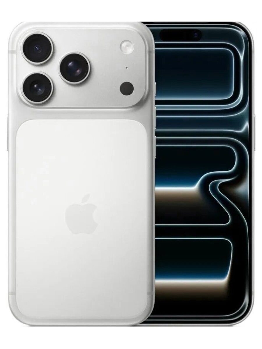 Смартфон Apple iPhone 17 Pro Max 512 GB/12GB nano SIM+eSIM- Global, серебристый, без Rustore