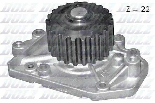Водяной насос DOLZ H125 Honda Civic Aerodeck MC, MB 98-01, Civic Fastback MA, MB 97-01, Civic VI EJ6, EJ7, EJ8, EM1 99-00, Civic VI EJ9, EK1, EK3, EK4, EL5 EJ9, EK1, EK2, EK3, EK4 95-01