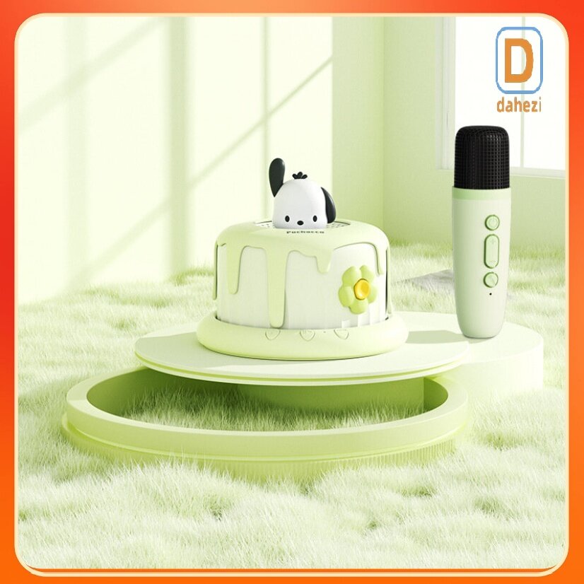 Беспроводной динамик Bluetooth singing cake speaker Paqia Dog-одиночный микрофон