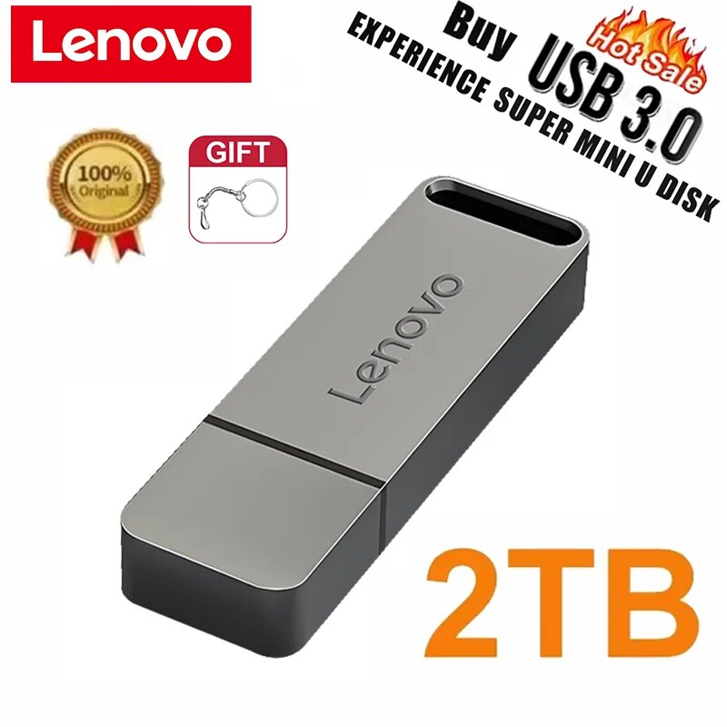 Lenovo USB-флеш-накопитель 2 ТБ 1TB Grey