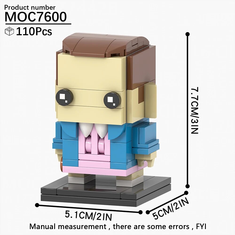 MOC7600 Monster Demodog, 110 деталей