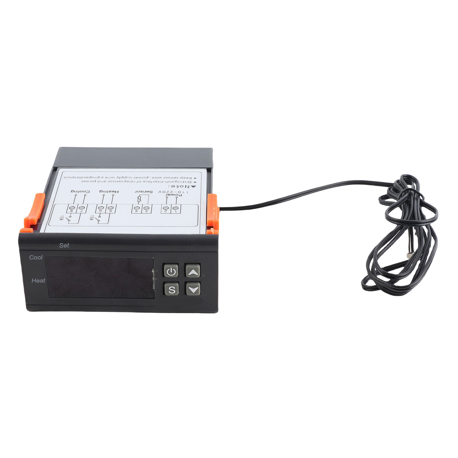 Контроллер температуры цифровой модуль контроля термостата для холодильников с ферментерами с 110 до 220 В переменного тока