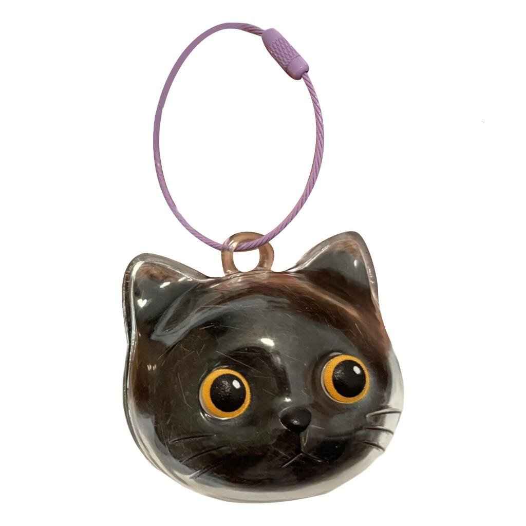 Брелок с хранилищем шерсти кошки, Милое желтое глазное яблоко
