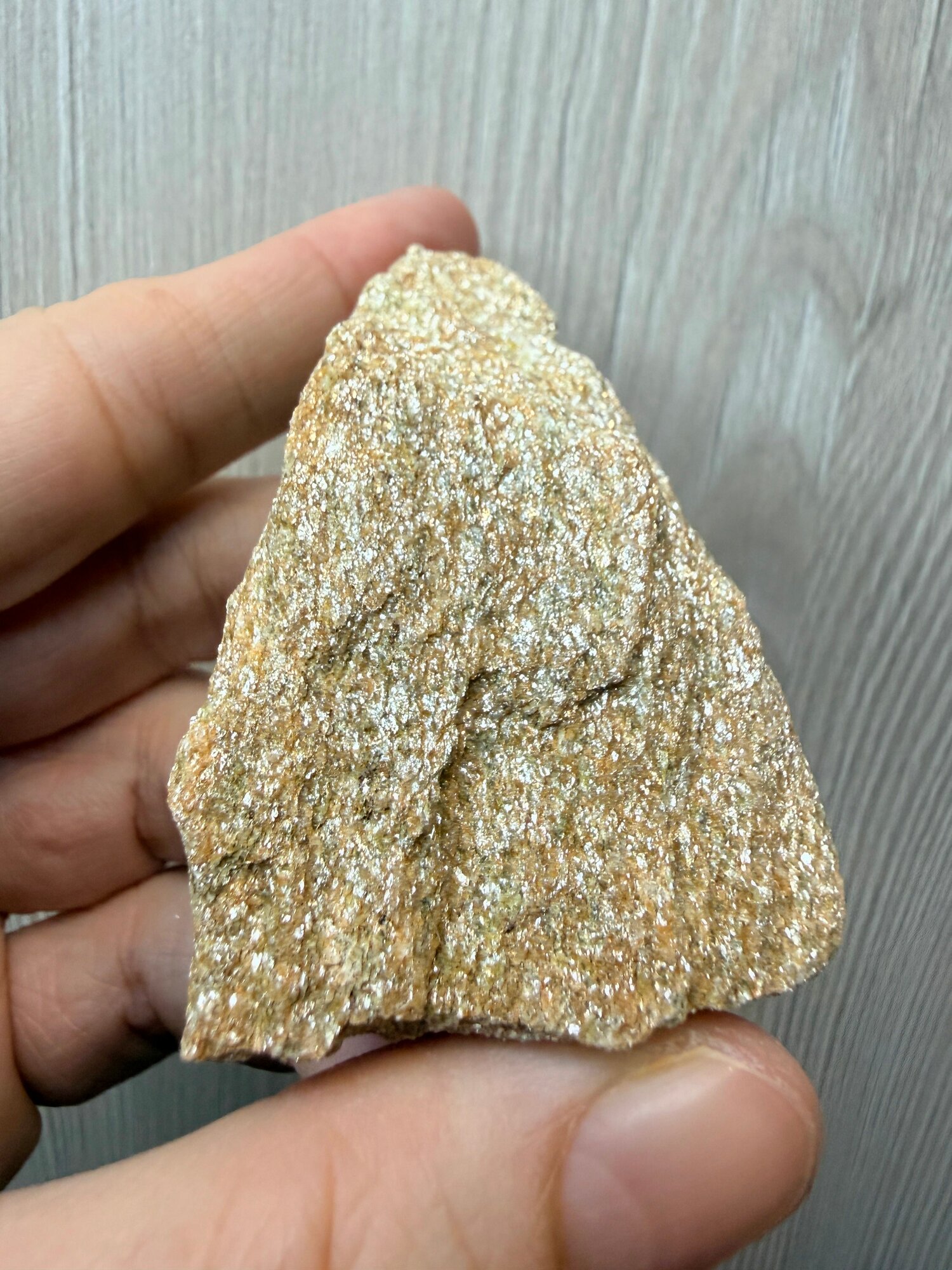 Кварцит-серицитовый сланец, златолит, образец для геологической коллекции, 86 гр