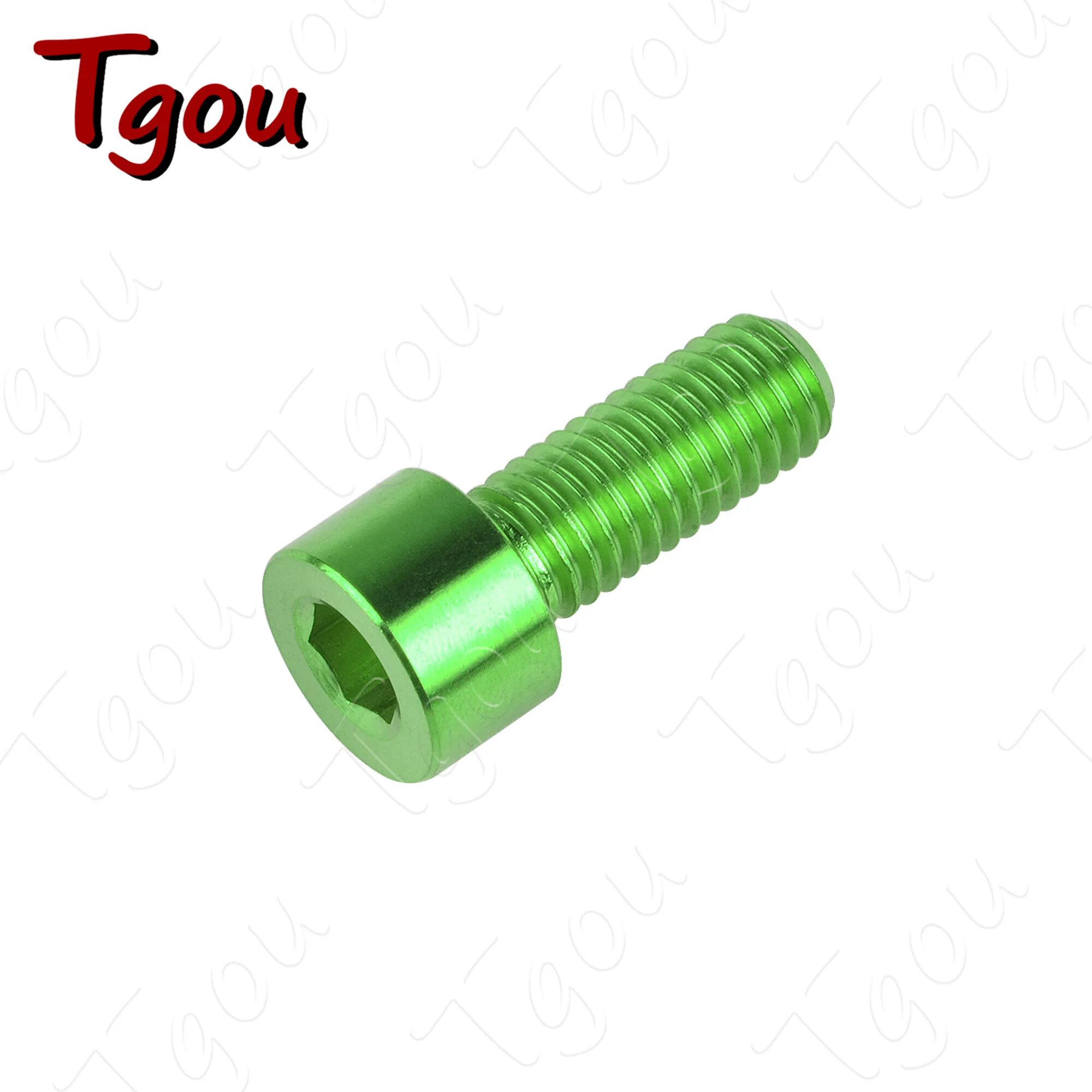 Титановые болты Tgou M7/M8x15 М8, Green, 45mm