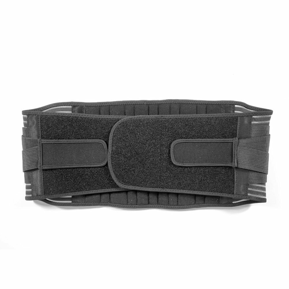 Пояс для укладки талии спортивный Breathable Waist Trainer Protection Belt для мужчин и женщин, для похудения, поддержки спины, черный цвет, материал полиэстер, размеры S/ M/ L/ XL/ 2XL, длина талии S: 660-740мм, M: 740-820мм, L: 820-940мм, XL: