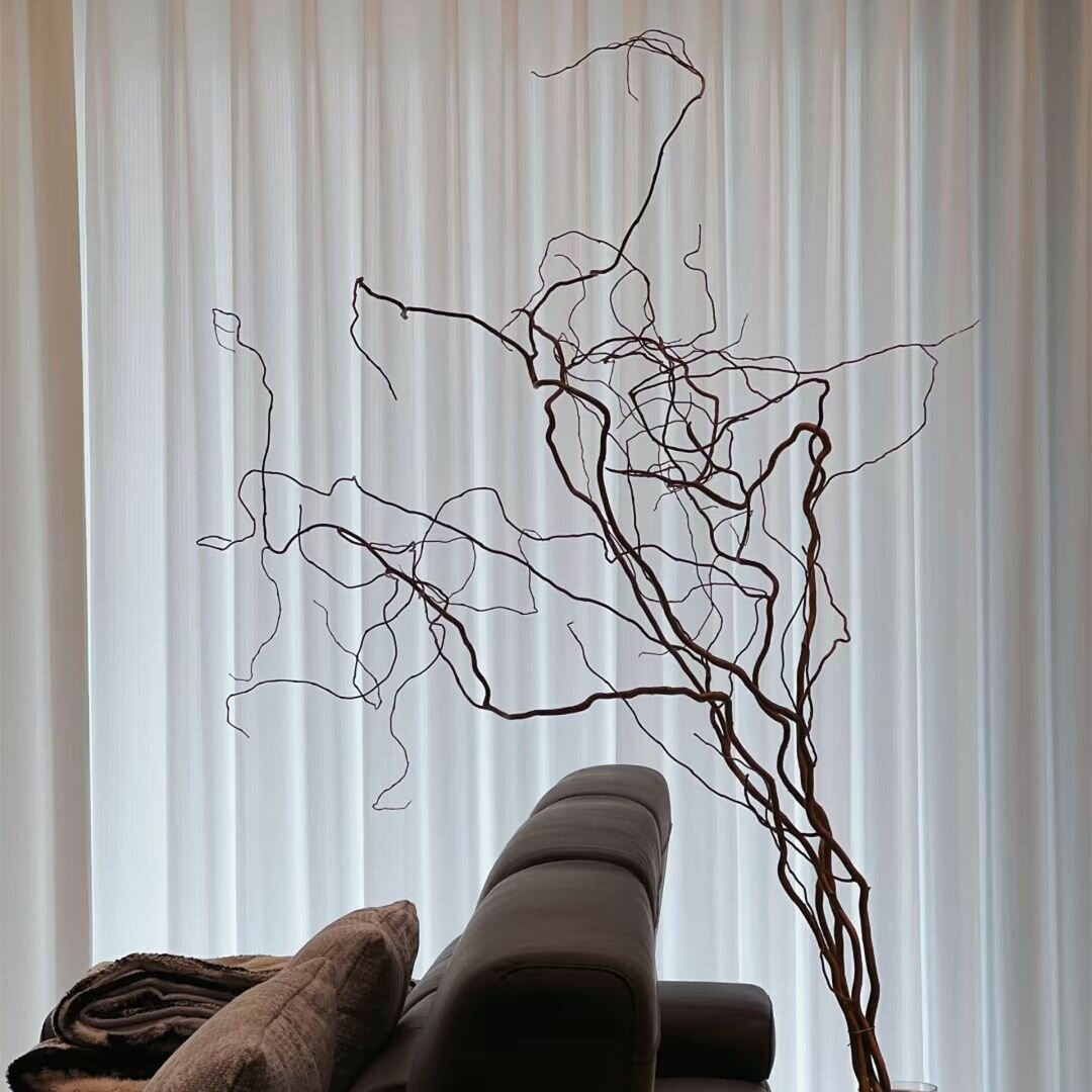 Сушеная ветка золотого дракона, ива в стиле Ins, сушеный цветок, напольное украшение в стиле ваби-саби, ретро, натуральный орнамент, красивая форма, настольный японский стиль