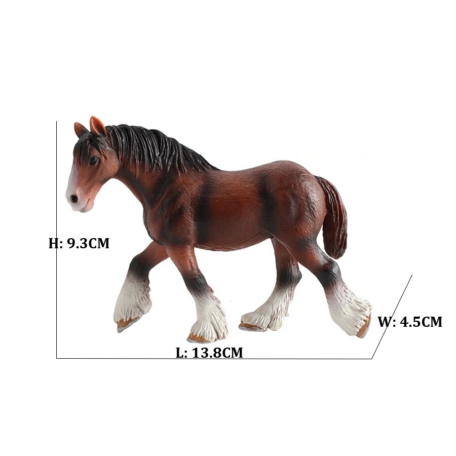 Фигурка лошади SamKaLa, Horse Playset 37, 13.8x4.5x9.3 см