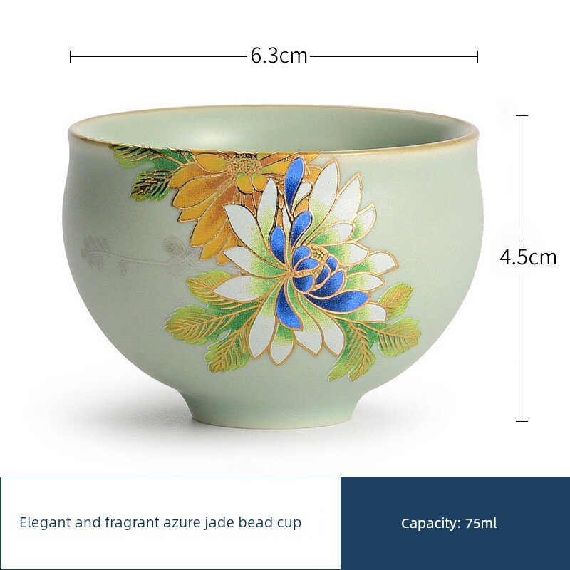 Чайный сервиз Chengyi Qingya Ningxiang Tianqing: керамический чайник, чашка с крышкой, чайный поднос, легкий люкс для