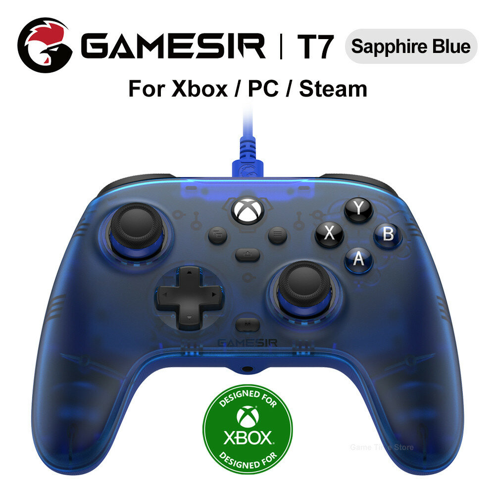 Игровой контроллер GameSir T7, проводной, с эффектом Холла, JoySticks, для Xbox, PC, Windows, Steam