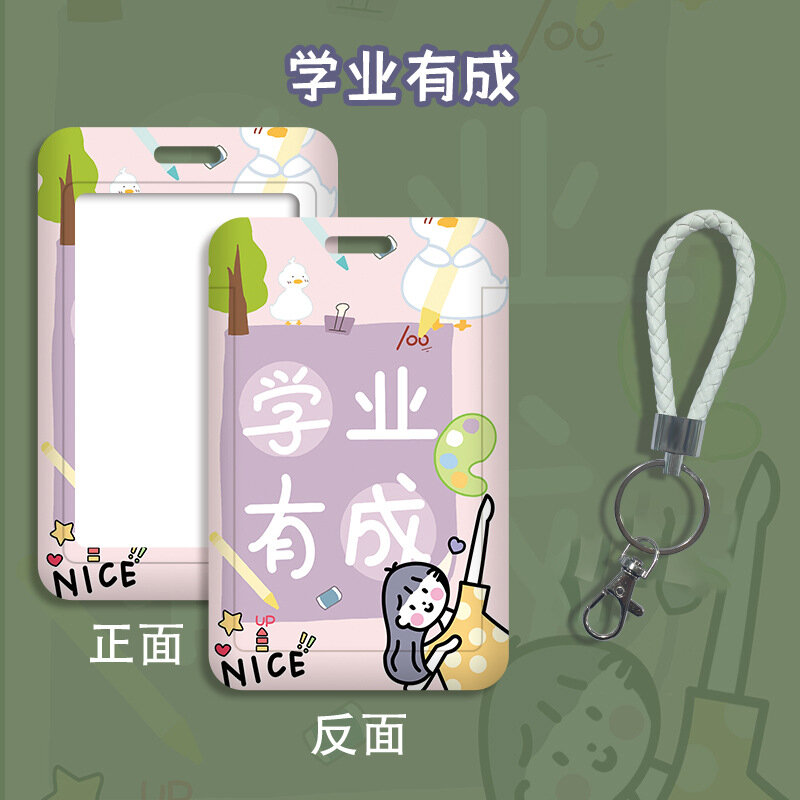 Держатель студенческой карты с шнурком для шеи, держатель ID, рабочий бейдж, карта питания, карта доступа в автобус и метро, оптовая продажа