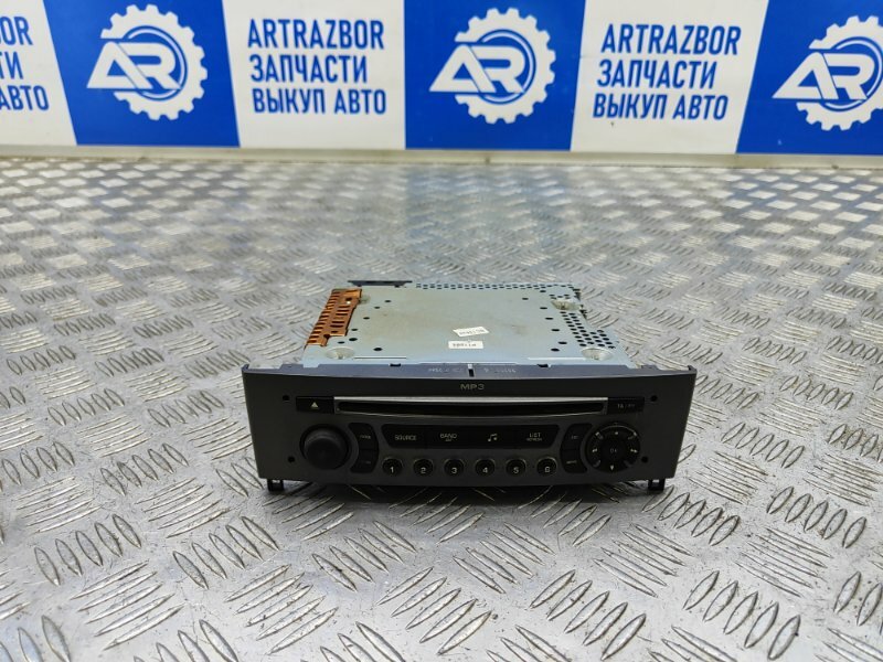 Б/У Магнитола Peugeot 308 T7 / Пежо 308 T7 1.6 10FHAP (EP6) 120 Л.С 2008