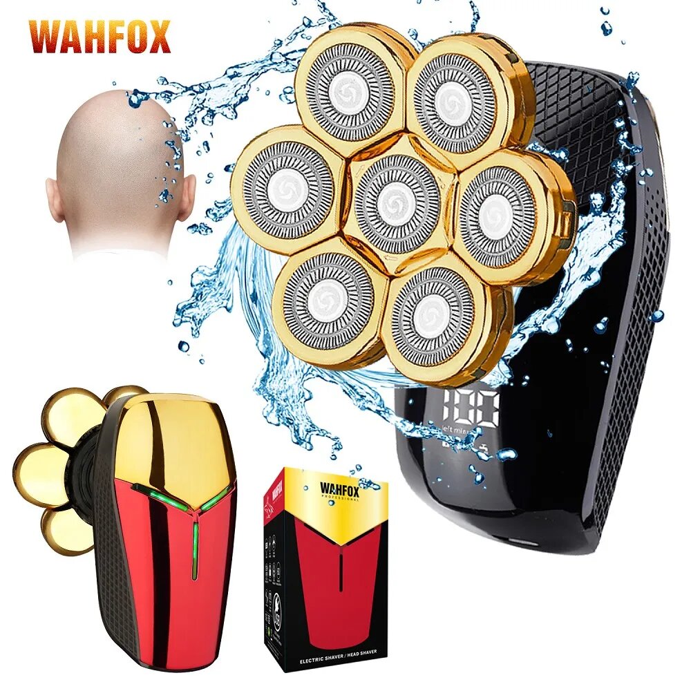 Электробритва WAHFOX 7D мужская, цвет: Machine with box