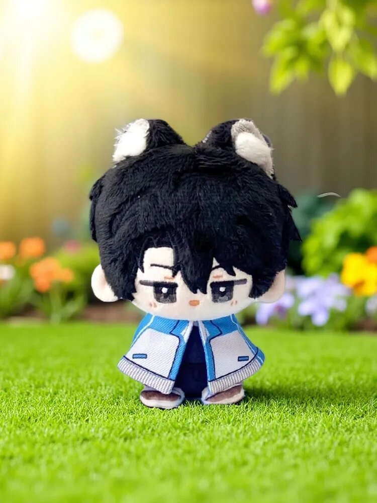 Мягкая игрушка антистресс Хэ Чжао Поддельные двоечники ; He Zhao Fake slackers мягкая игрушка аниме 12CM